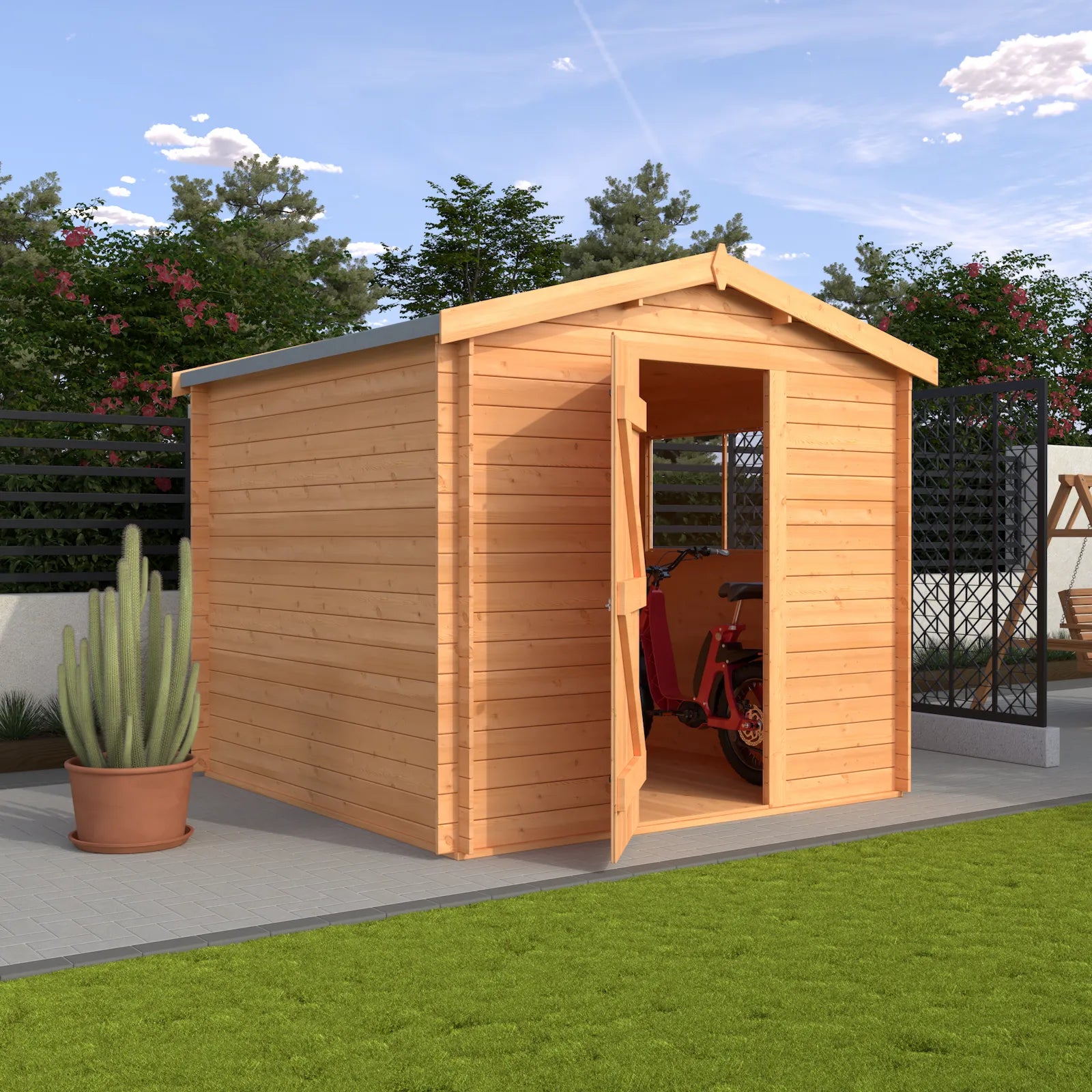 Log Cabins | GRB Fencing