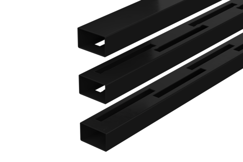 DuraPost® RAILS FOR FULL HEIGHT VENTO FENCE PANEL | GRB Fencing