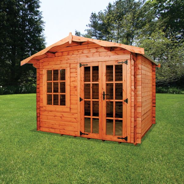 Charnwood A Log Cabin No Verandah 1010 | GRB Fencing